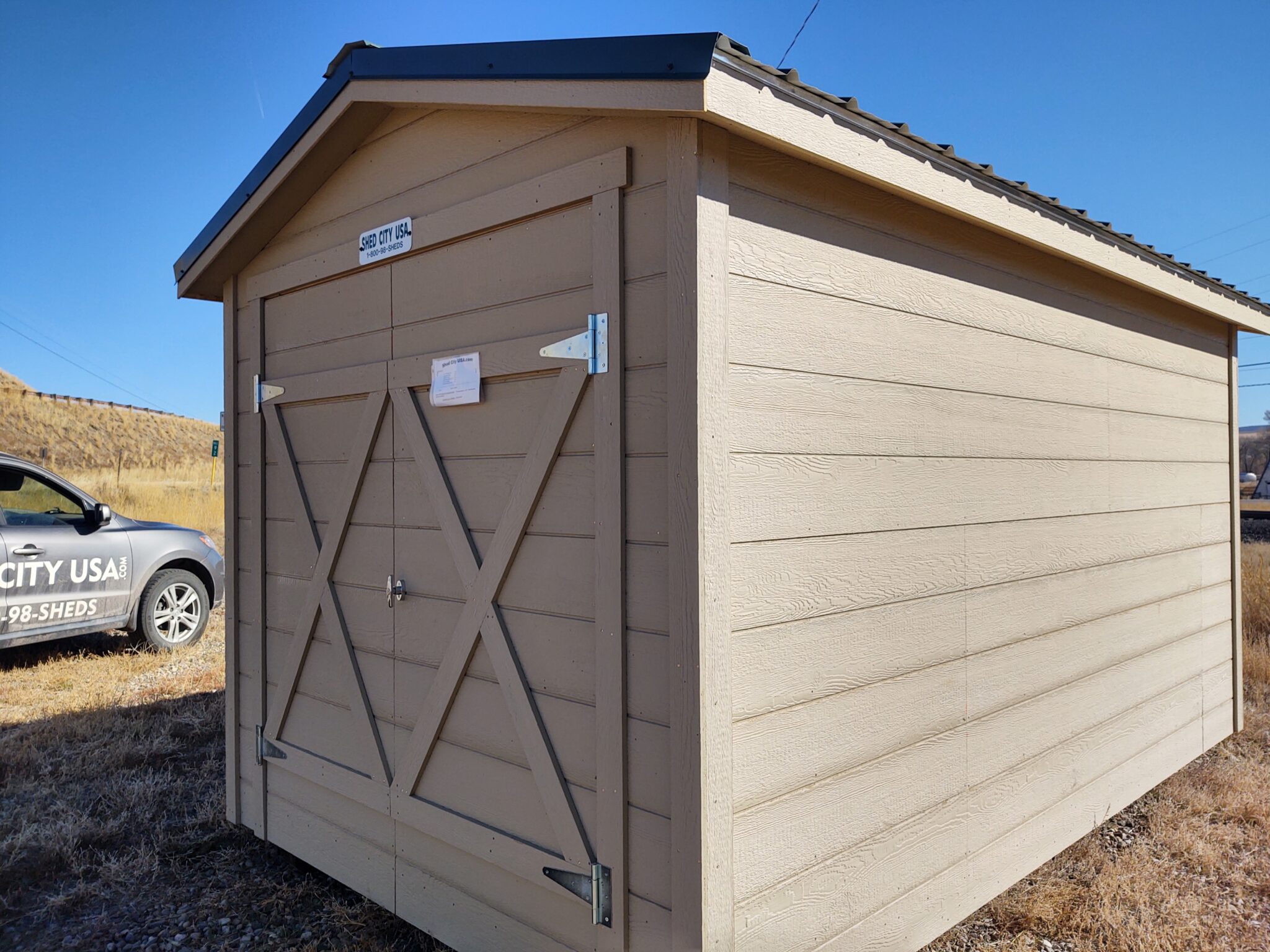 Ranch Style Wood Storage Sheds - Shed City USA - Shed City USA